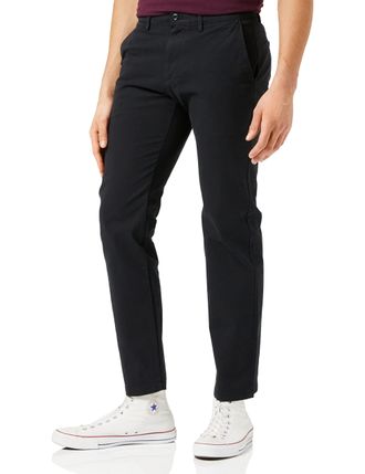 Dockers Herren Hose, SMART 360 CHINO STRAIGHT, Schwarz, 29