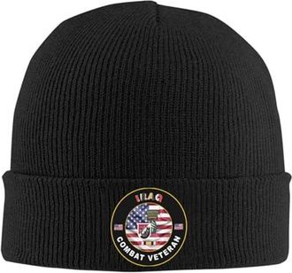 Generic Bonnet Ancien Combattant du 6E Groupe des Forces Sp&eacute;ciales Am&eacute;ricaines en Irak Mode Bonnets Coupe-Vent Bonnet Thermo pour lescalade Temps Froid Sport