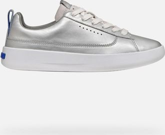 Geox Schuhe Gxcp-01 Dame Off-white/silber