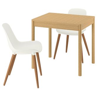 IKEA TONSTAD / GR&Ouml;NSTA Tisch und 2 St&uuml;hle