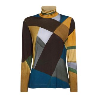 Elena Miro G059Z0 Bluse - - Knitwear - Damen - Mehrfarbig - XL
