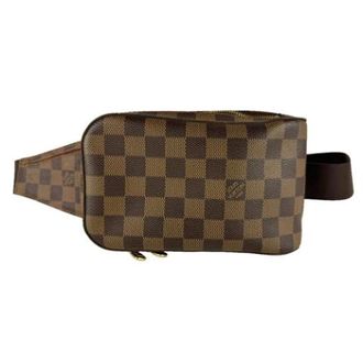Louis Vuitton Sac bandouli&egrave;re Damier en toile Pre-owned - Homme - Pre-owned - Brun - Taille: ONE Size