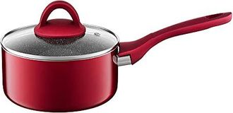 Ambition Kasserolle mit Deckel 16 cm Jasper 1,5 l Aluminium Milchtopf Induktion alle Herdarten