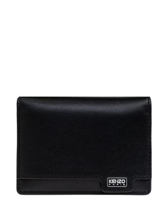 Kenzo Kartenetui mit Logo-Schild - Schwarz