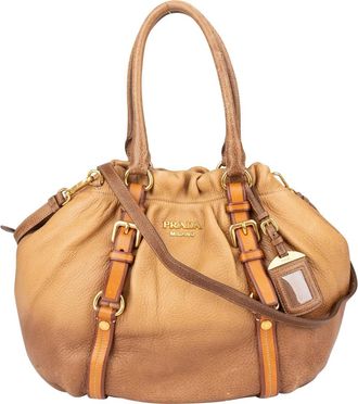 Prada Crossbody Bags - Prada Calfskin Cervo Antik Handbag - Gr. unisize - in Braun - f&uuml;r Damen