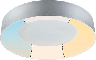 Paulmann 71095 LED Deckenleuchte Casca IP44 White Switch 2300lm 230V 25W Alu rund WhiteSwitch Metall, Kunststoff 3000 K