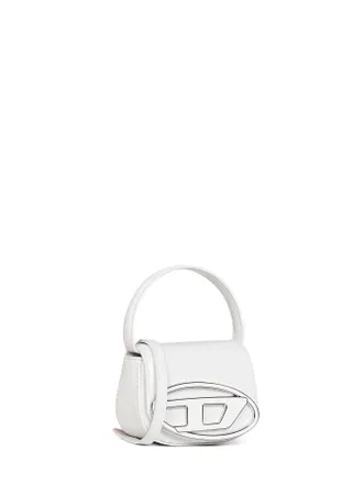 Diesel Womens Mini Shoulder Bag 1dr White Wool
