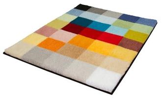 Kleine Wolke Textilgesellschaft 8821148213 Cubetto Tapis de Bain Plastique Multicolore 99 x 65 x 0,25 cm