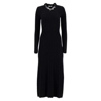 Paco Rabanne Langes Kettenkleid - - Dresses - Damen - Schwarzk - S