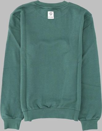 Fay Cotton Sweatshirt - Green