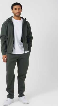 Brave Soul Hoodie- und Jogger-Kombiteil mit Rei&szlig;verschluss in Gr&uuml;n