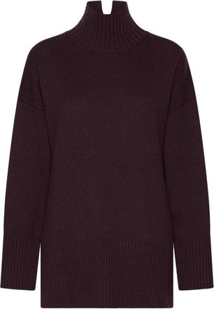 Marella Col roul&eacute; Mllquota - Femme - Pulls - Brun - Taille: 36 FR