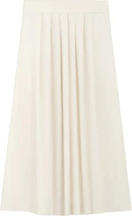 Pantaloni Torino Femme, Jupes, Blanc, Taille: 38 FR Doris Midi Skirt