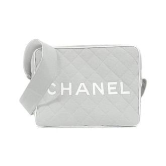 Chanel Pre-owned Sport Line Canvas Umh&auml;ngetasche - - Pre-owned - Damen - Grau - ONE SIZE