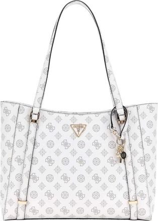 Guess Erica Tote - Femme - Sacs - Blanc - Taille: ONE Size
