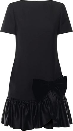 Valentino Garavani Femme, Robes, Noir, Taille: 36 FR Robe Courte en Laine