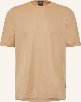 HUGO BOSS T-Shirt Taut Aus Piqu&eacute; beige