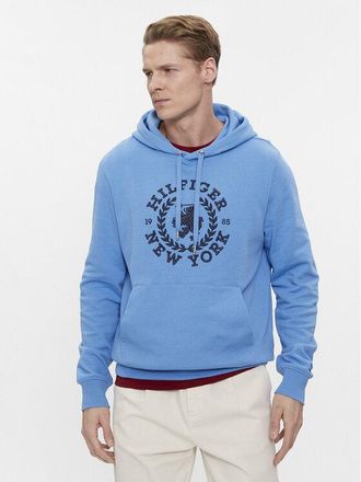 Tommy Hilfiger Sweatshirt Big Icon MW0MW33650 Blau Regular Fit