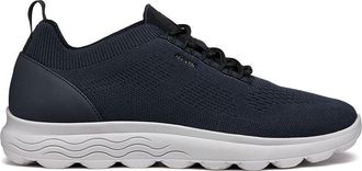 Geox Herren U SPHERICA A Sneaker, Navy/Black, 42 EU
