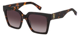 Tommy Hilfiger Sonnenbrillen TOMMY HILFIGER TH 2100/S 086 HAVANA 53/19/140 Damen