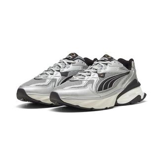 Puma Puma Fade Nitro Ls 406203 Baskets pour homme, 26 couleurs printemps/&eacute;t&eacute; : argent PUMA / gris moyen froid/noir (04), 28.5 cm