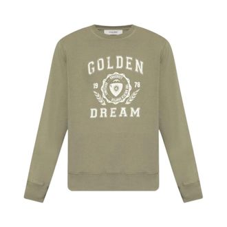 Golden Goose Herren, Sweatshirts & Hoodies, Gr&uuml;n, LGr&ouml;&szlig;e