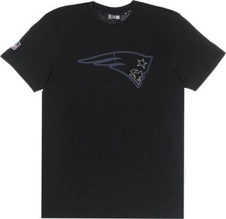 New Era NFL Kontur Logo Tee Schwarz - - Tops - Herren - Schwarzk - XL