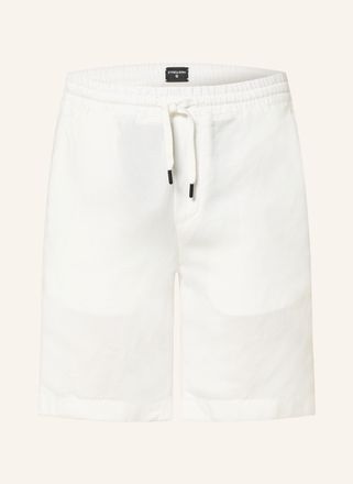 Strellson Shorts Kaji Relaxed Fit Mit Leinen weiss