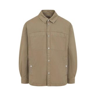 Mordecai Overshirt - - Jackets - Herren - Gr&uuml;n - S