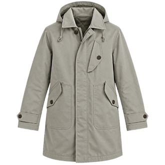 Ten c Ice Storm Car Coat Parka - - Coats - Herren - Grau - L