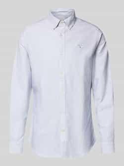 Barbour Tailored Fit Freizeithemd aus reiner Baumwolle Modell STRIPED OXFORD