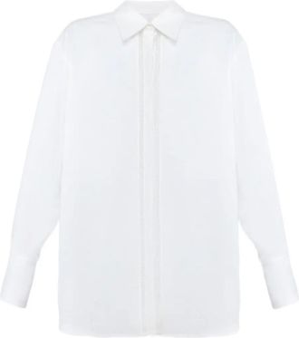 BOSS Langärmeliges Hemd - Weiß