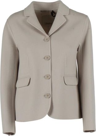 Max Mara Femme, Vestes, Gris, Taille: 42 FR Giacca Magia