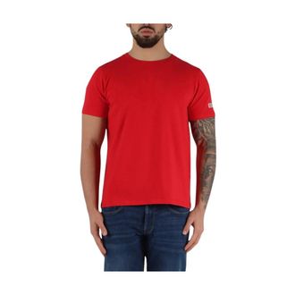 GCDS Essentials T-Shirt - - Tops - Herren - Rot - M