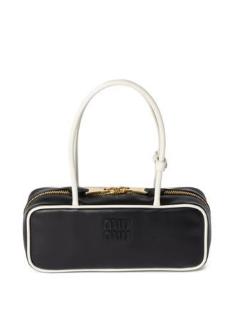 Miu Miu sac cabas Beau en cuir - Noir
