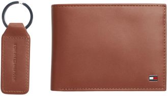 Tommy Hilfiger Herren Gp Eton Cc and Coin Pckt Keyfob Am0am07931 Geschenkpaket, Brown (Cognac)