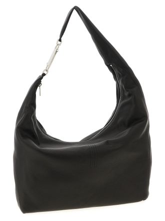 Rick Owens Womens Black Calfskin Shoulder Bag