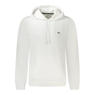 Lacoste Homme, Sweatshirts et sweats &agrave; capuche, Blanc, Taille: M SweaT-shirt &agrave; Capuche Manches Longues