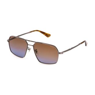 Police Stilvolle Sonnenbrille in Blauton - - Accessories - Herren - Grau - 58 MM