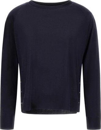 Herno Femme, Sweatshirts et sweats &agrave; capuche, Bleu, Taille: 40 FR Herno Sweaters