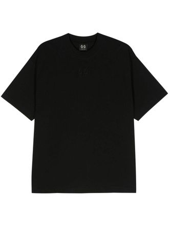 44 Label Group T-Shirt mit Logo-Print - Schwarz