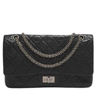 Chanel Sac bandouli&egrave;re vintage en cuir Pre-owned - Femme - Pre-owned - Noir - Taille: ONE Size