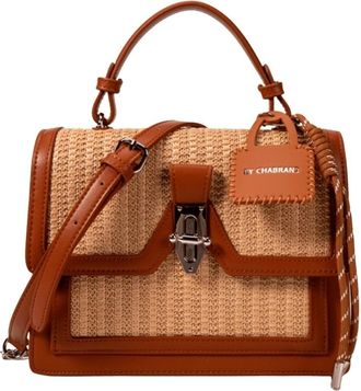 Chabrand Sac a main Ref 67534 SY021 Marron 23.5*17.5*9.5 cm