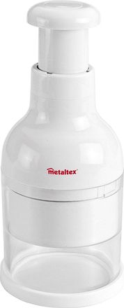 Metaltex 251305014 Zwiebelhacker Twist,Weiß