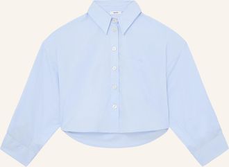 Reiss Reiss Hemdbluse Solenge Mit 3/4-Arm blau