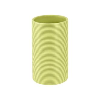 Spirella Tube Gerippter Zahnputzbecher/Zahnb&uuml;rstenhalter, Pistazie