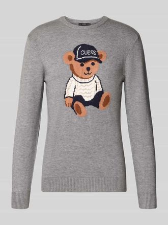 Guess Strickpullover aus Viskose-Mix Modell NAVIN