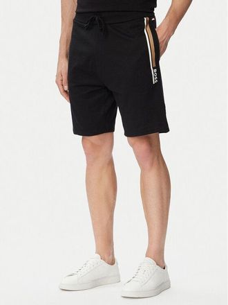 HUGO BOSS Sportshorts Authentic 50554778 Schwarz Regular Fit