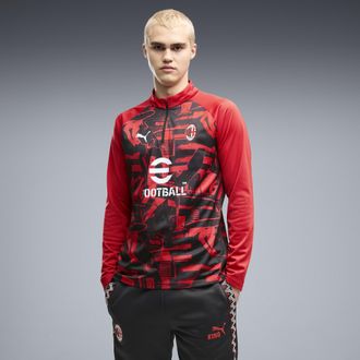 Puma AC Milan Aufw&auml;rmoberteil Herren, Accessoires, Rot, 3XL