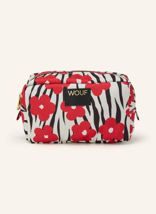Wouf Wouf Kosmetiktasche Wildflower rot